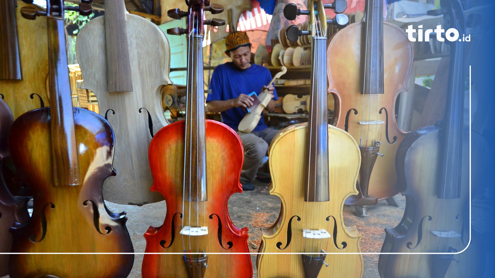 Biola Bambu "Made in" Kudus