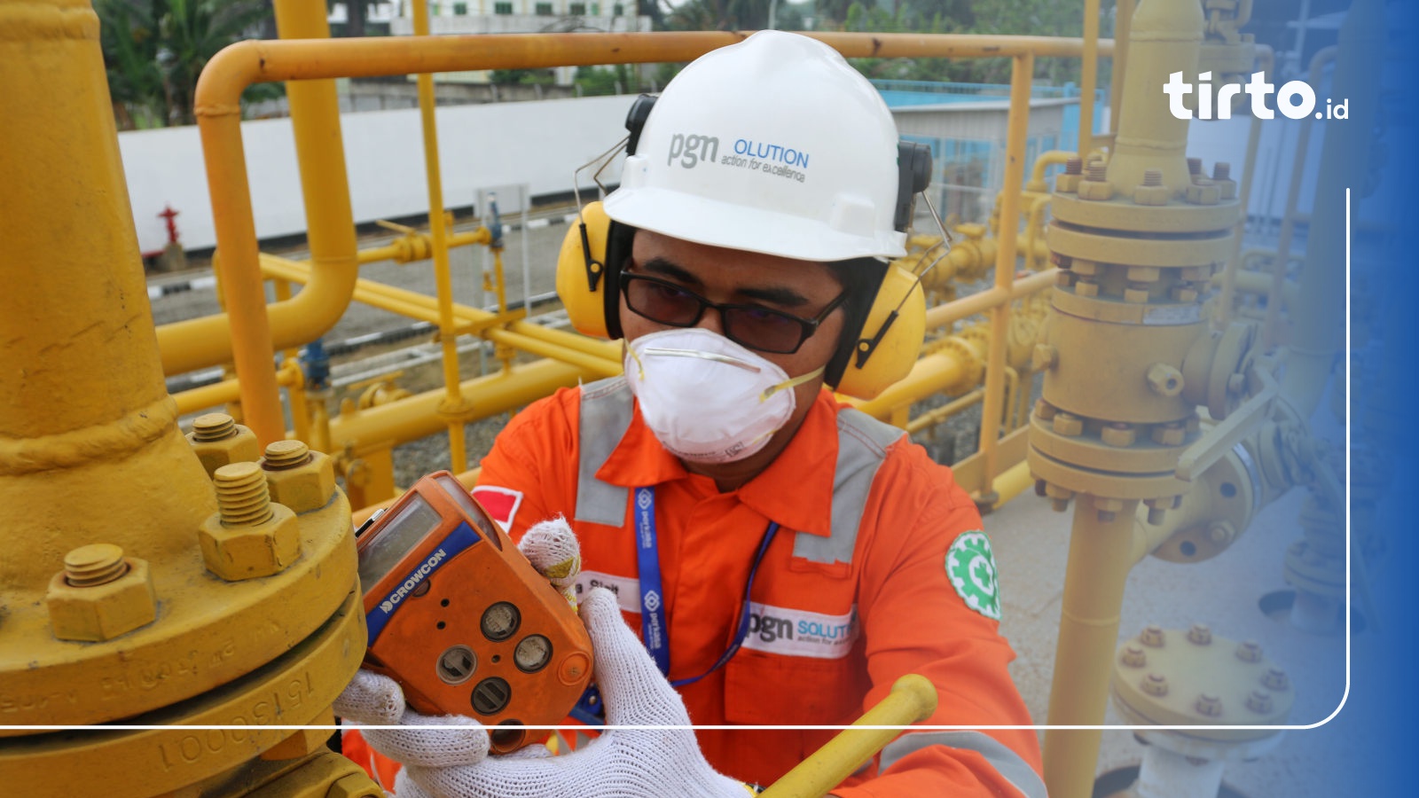Penyaluran Gas PGN Di Medan