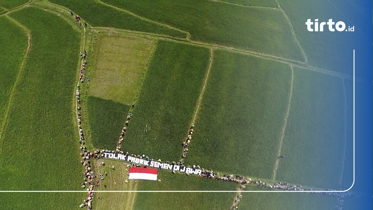 Serbuan Pabrik Semen di Pegunungan Kendeng Utara