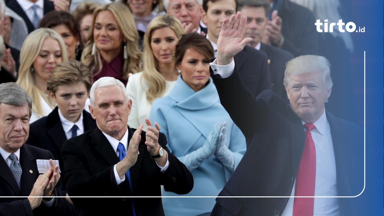 Donald Trump Resmi Dilantik Jadi Presiden AS ke-45