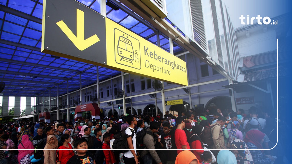 Arus Balik dengan Kereta Api Terus Meningkat