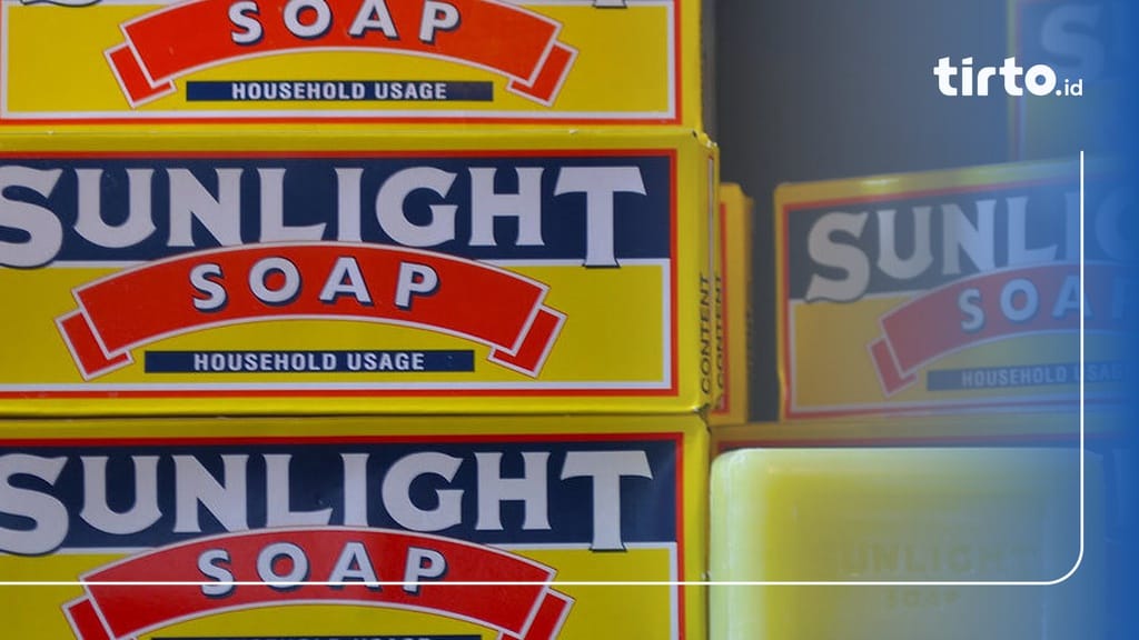 Dulu Sabun Batangan "Tjap Tangan", Kini Sunlight Cair