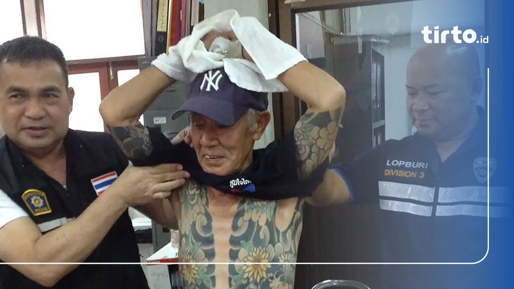 Buron 14 Tahun, Bos Yakuza Jepang Ditangkap Usai Foto Tatonya Viral