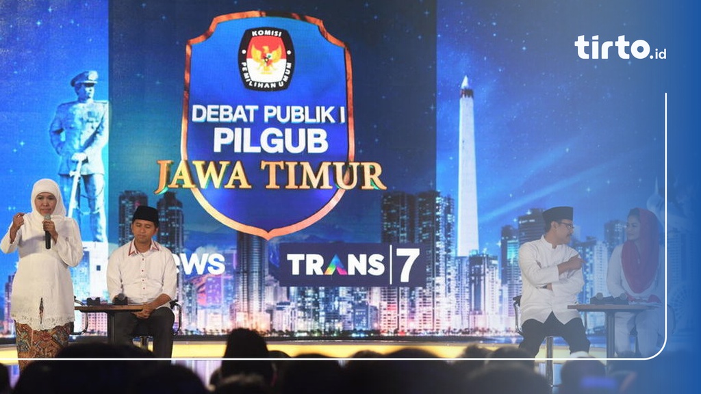 Jadwal dan Tema Debat Pilkada Jatim 2018 Tahap Kedua