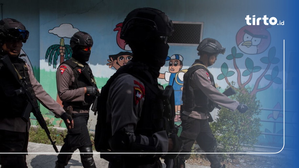 10 Terduga Teroris Ditangkap Densus 88 di Jawa Tengah Bagian JI
