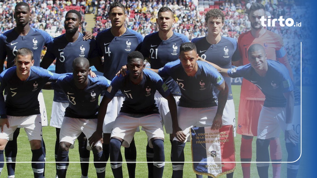 Susunan Pemain Denmark vs Perancis Piala Dunia 2018