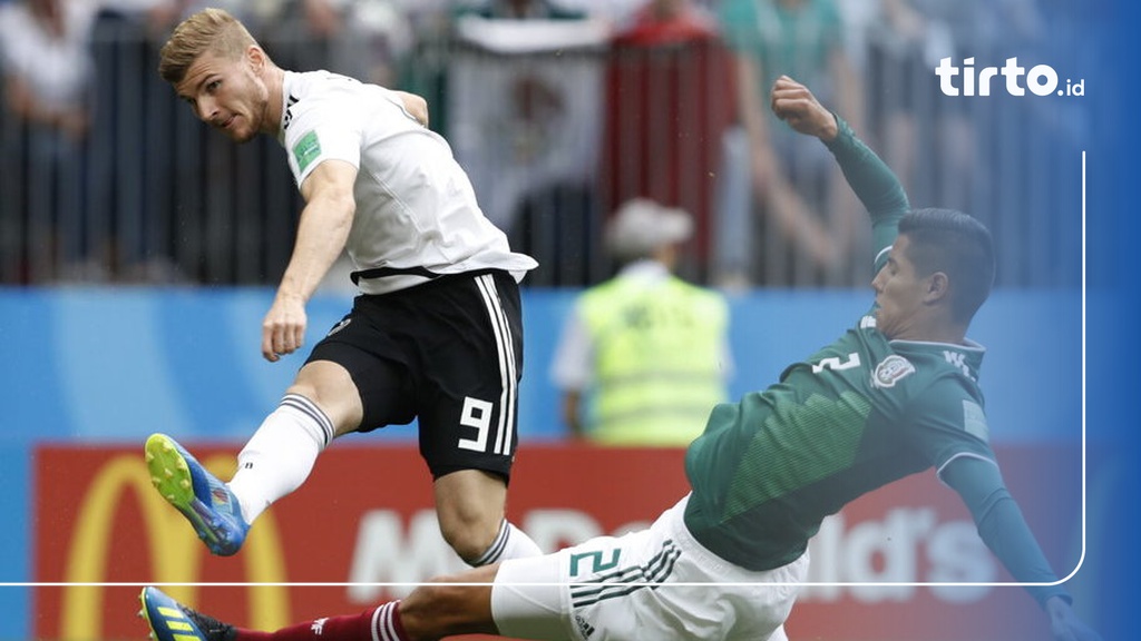 Hasil Jerman vs Meksiko Skor Babak Pertama 0-1, Gol Lozano!