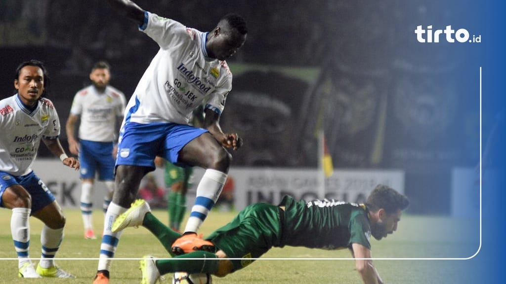 Live Streaming Indosiar: Persipura vs Persib di Liga 1 Hari Ini