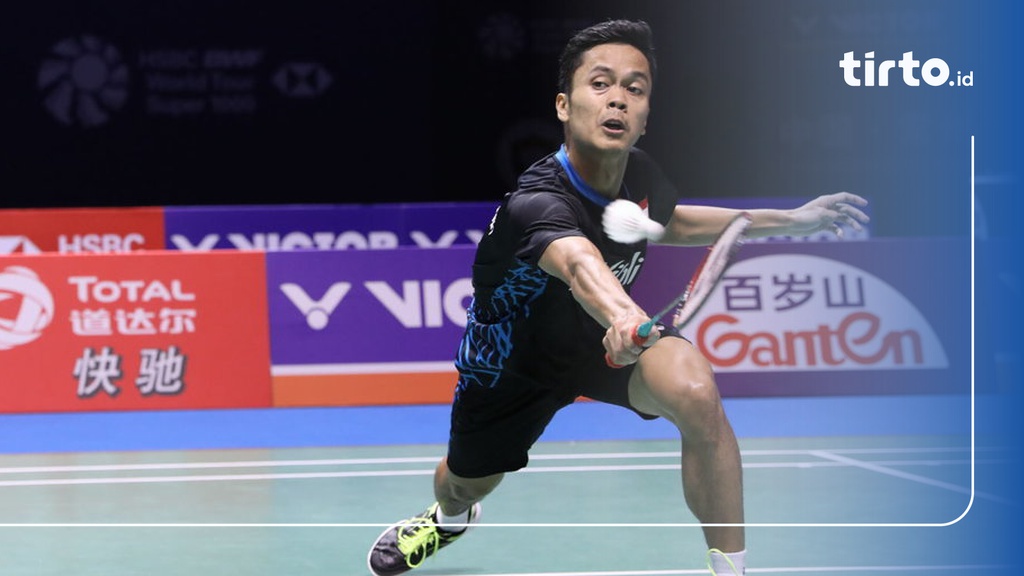 Hasil Indonesia Open 2019: Anthony Ginting Kandas di Babak 16 Besar