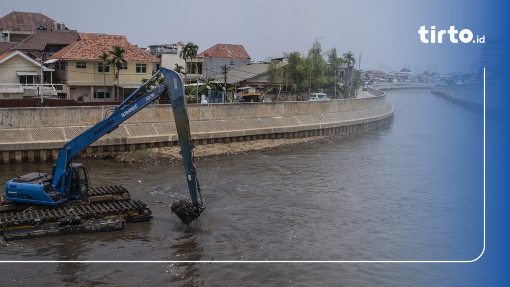 Normalisasi Ciliwung Terhambat, Anies: Terkendala Pembebasan Lahan