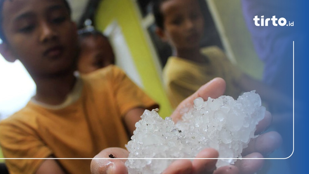 Apa itu Fenomena Hujan Es, Jenis dan Proses Terjadinya?