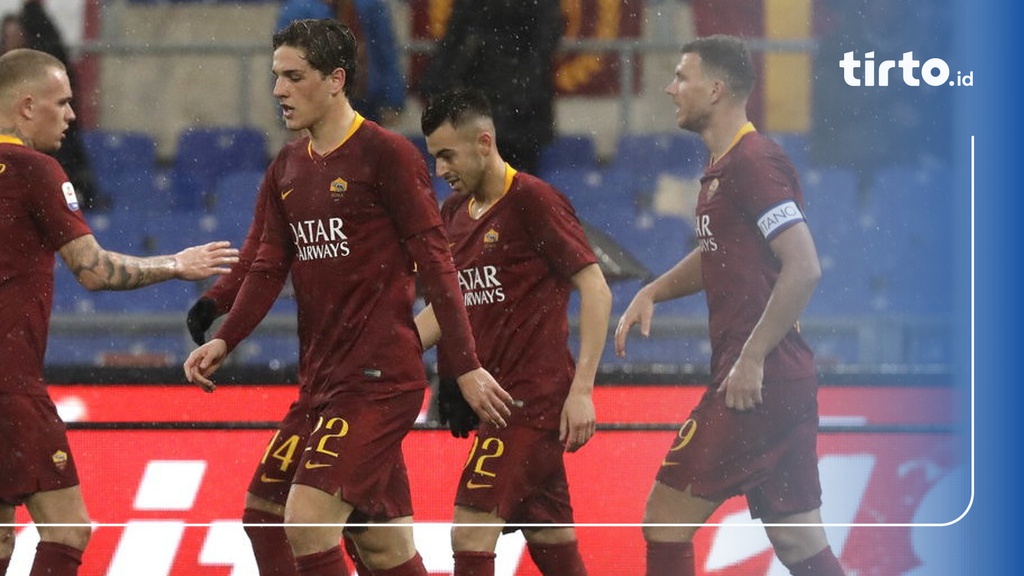 AS Roma vs Cagliari 1-1, Ceppitelli Bikin Gol Bunuh Diri