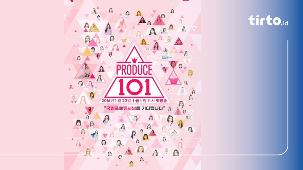 Produce X 101 Raih Rating Tertinggi TV Show di Korea Selatan