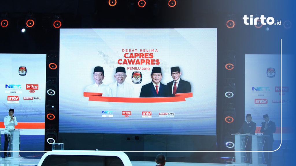 Format Debat Capres Pemilu 2019 dan Bagaimana pada 2024?