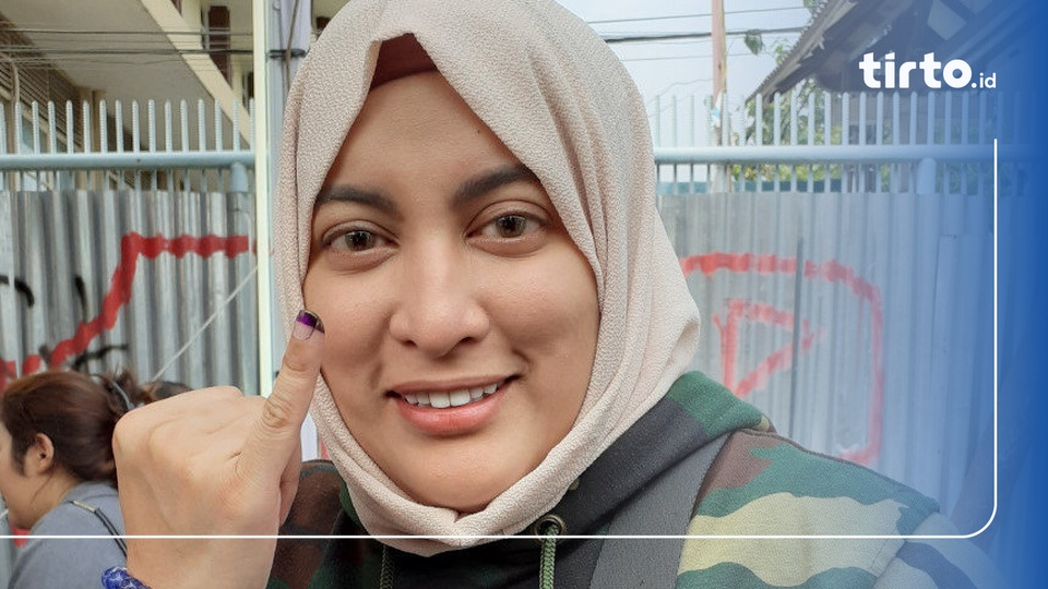 Mantan Menantu Rachmawati Nyoblos di TPS Rizieq Shihab