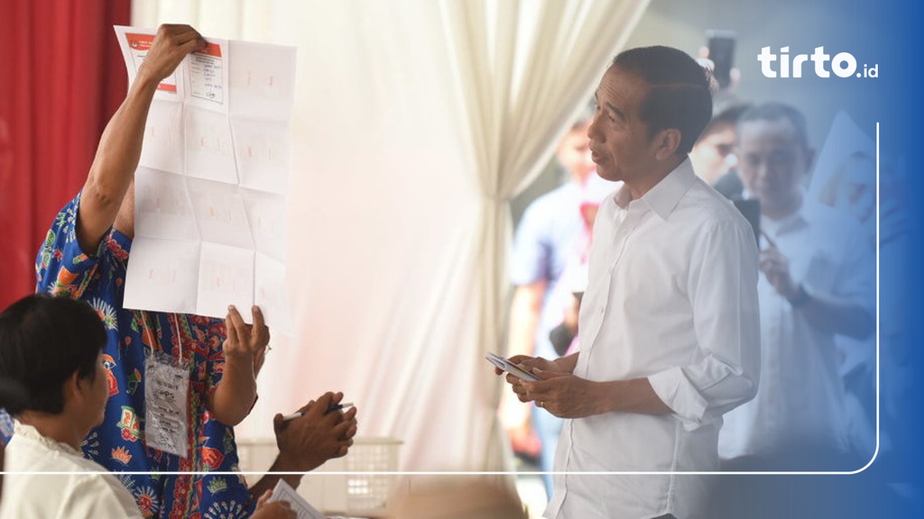 Jokowi Unggul di Quick Count Pilpres Indo Barometer & Populi Center