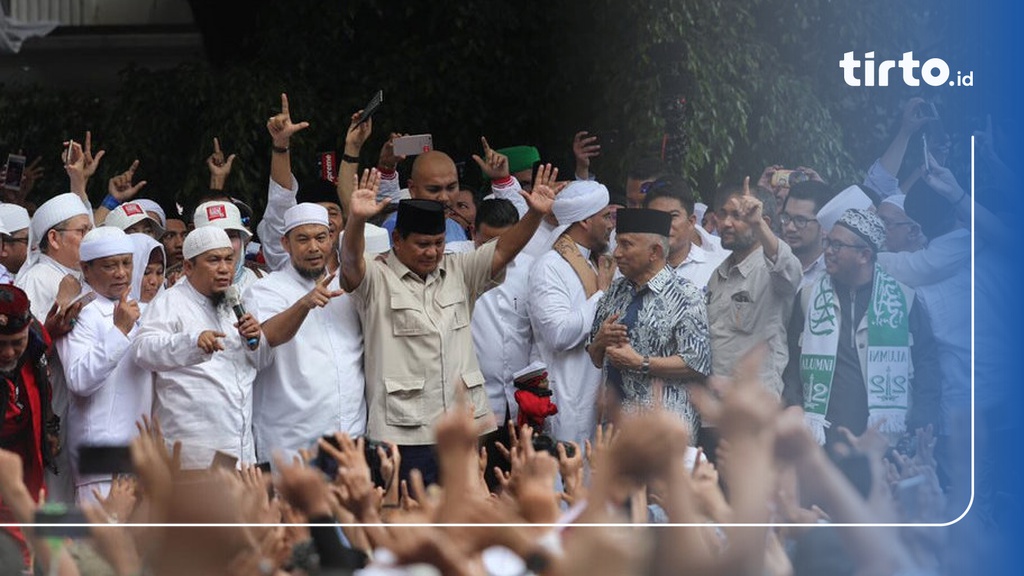 Prabowo Sebut Lembaga Survei Berbohong Hasil Hitung Cepat Pilpres Prabowo Sebut Lembaga Survei Berbohong Hasil Hitung Cepat Pilpres