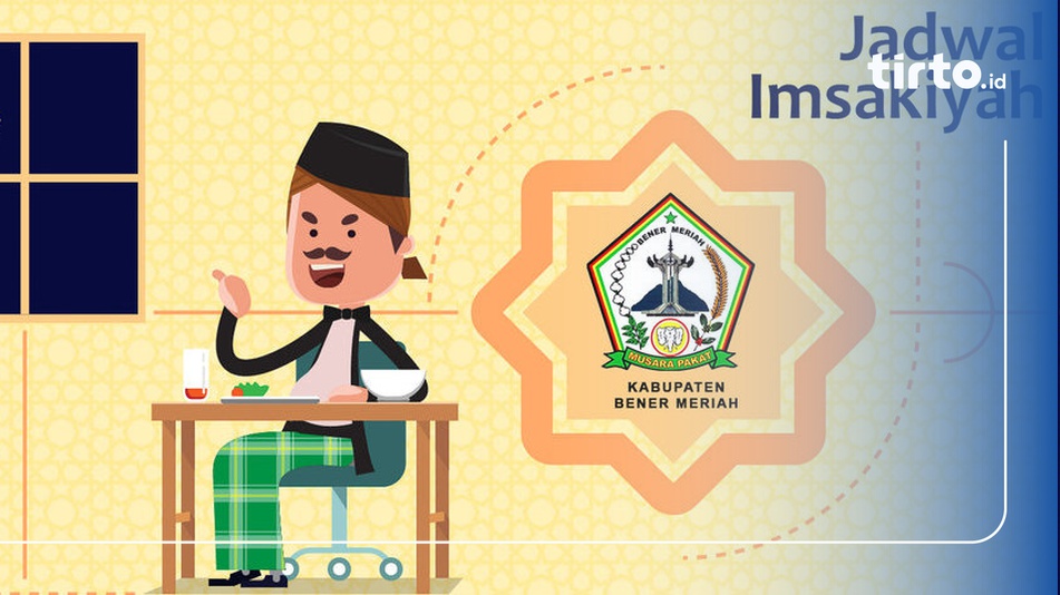 Jadwal Imsak Kab. Bener Meriah, 8 Ramadan 1440H atau Senin, 13 Mei 2019