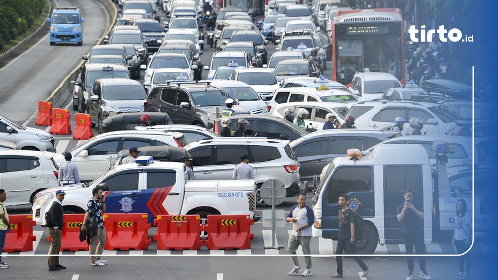 Daftar Ruas Jalan yang Dialihkan Saat Penetapan Presiden & Wapres