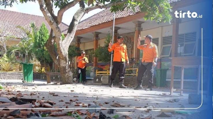 Dampak Gempa Bali 16 Juli: 38 Bangunan Rusak dan Satu Korban Luka
