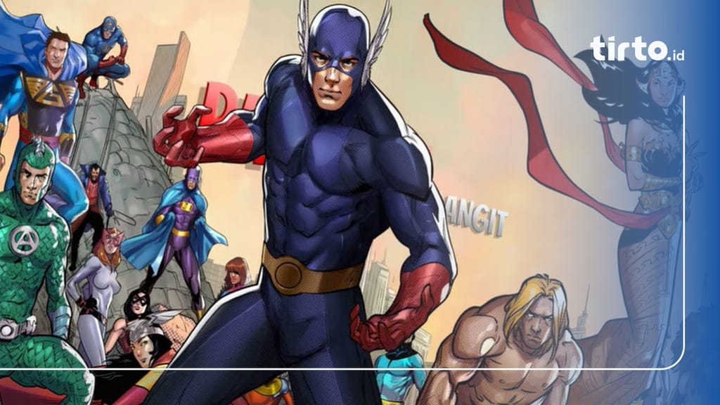 Link Baca Komik Godam Putih Hitam, Superhero Bumilangit Universe