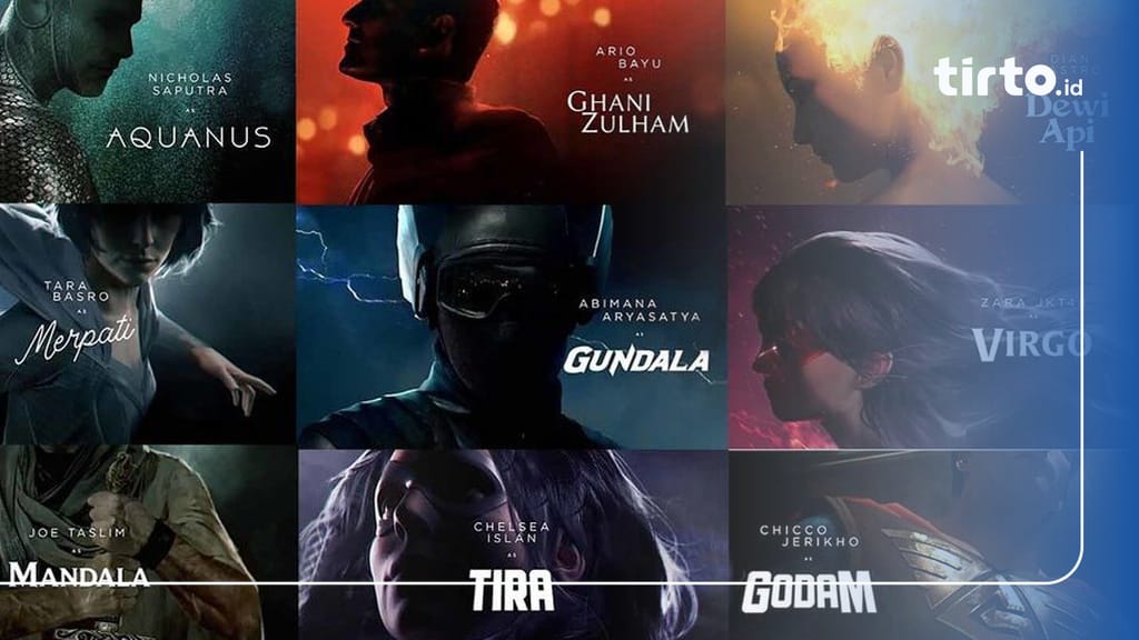 Daftar Film Bumilangit Cinematic Universe Phase 1 dan Pemerannya