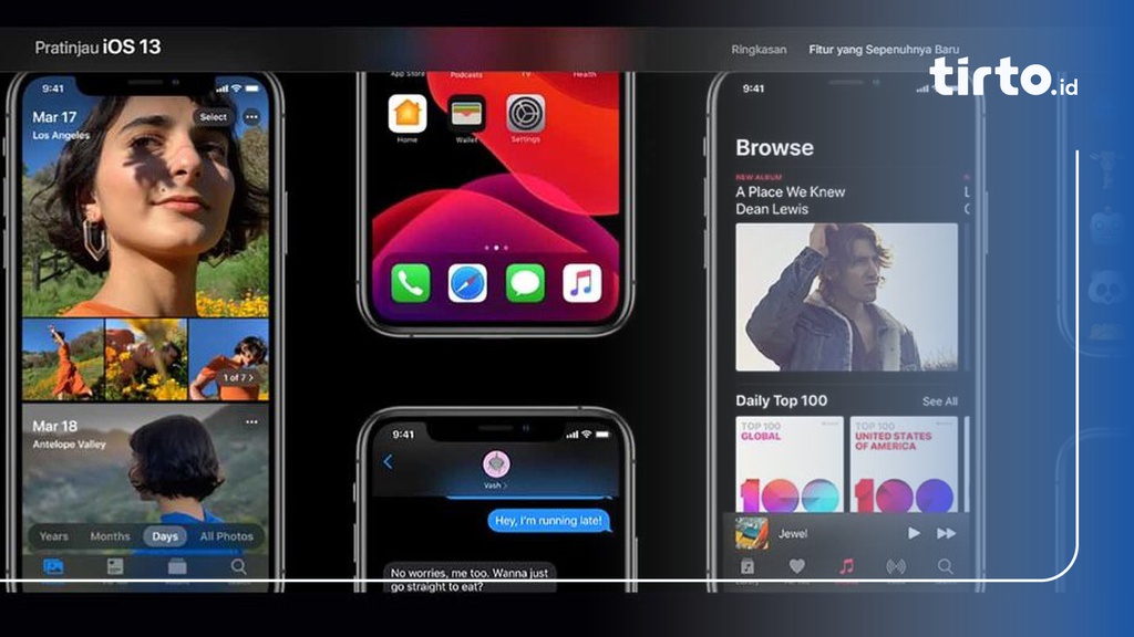 Cara Mengatasi Bug iOS 13, Baterai Boros hingga Sinkronisasi Gagal