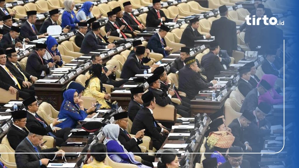 575 Anggota DPR Periode 2019-2024 Resmi Dilantik