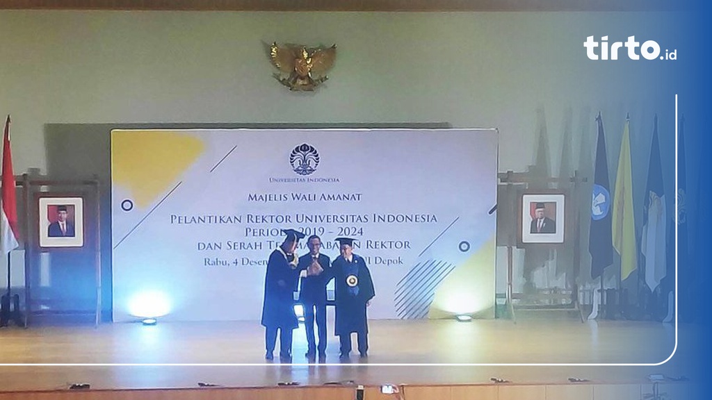 Ari Kuncoro Resmi Jadi Rektor UI