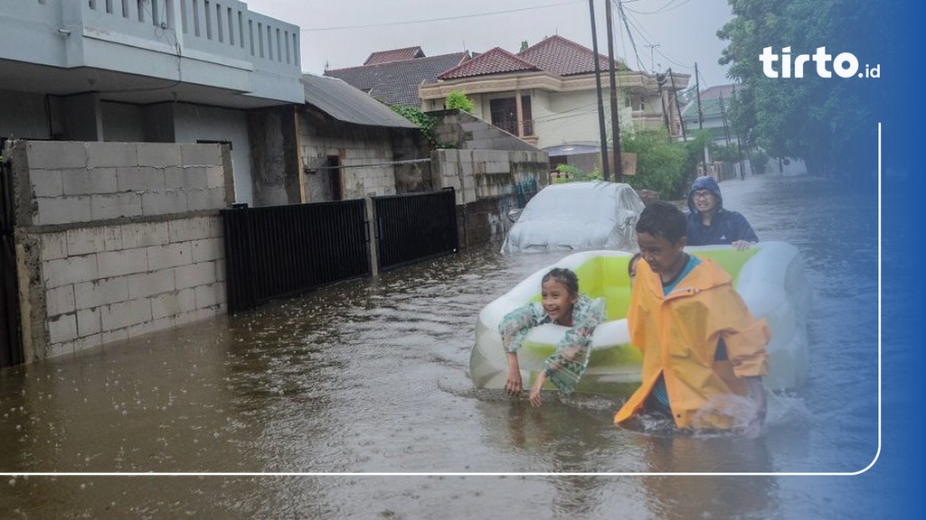 Daftar Lokasi Banjir di Jabodetabek Menurut BNPB