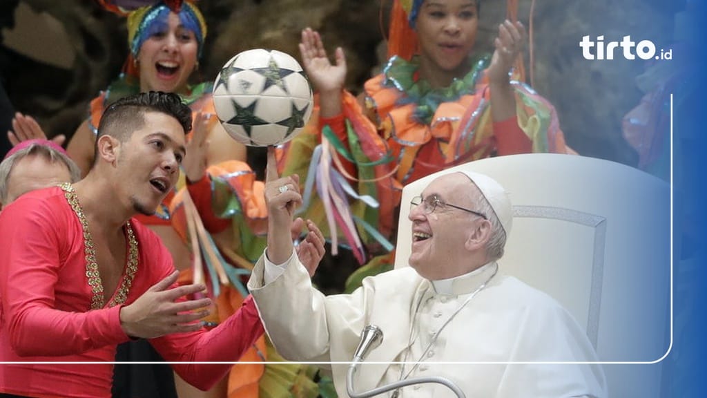 Viral Video Paus Vatikan Nonton Sirkus, Ini Penjelasannya