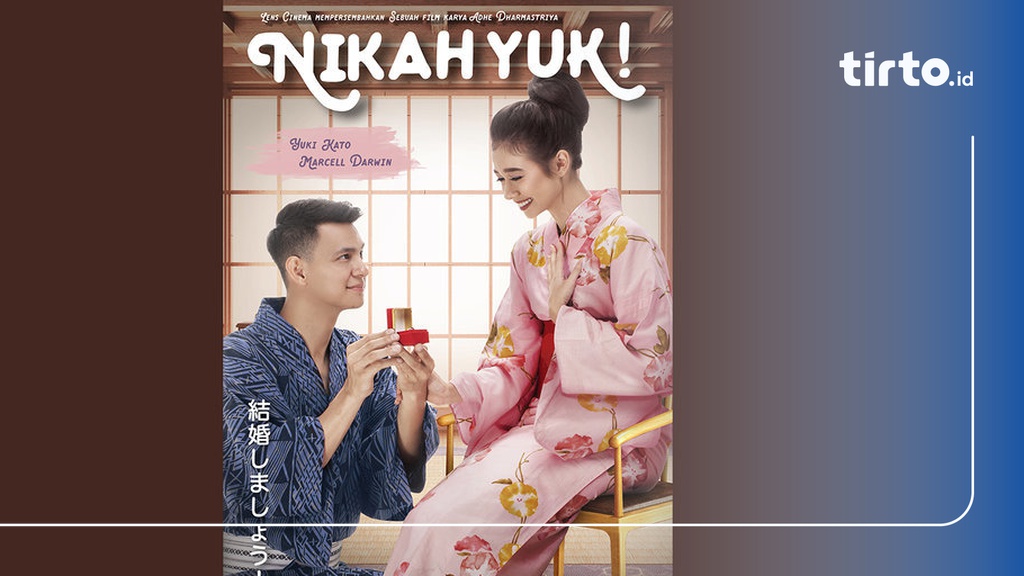 Nikah Yuk! Film Yuki Kato & Marcell Darwin Rilis Bioskop Hari Ini