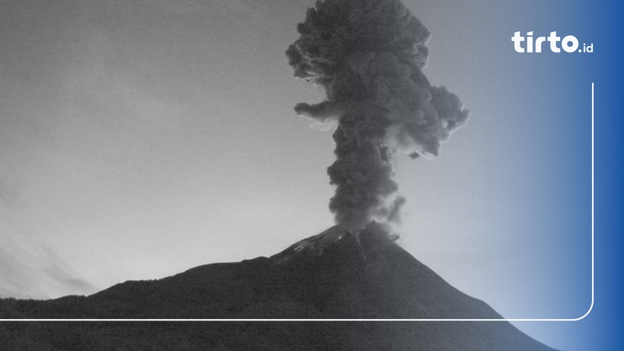 Merapi Meletus Hari Ini, Tinggi Kolom Erupsi 6000 Meter dari Puncak