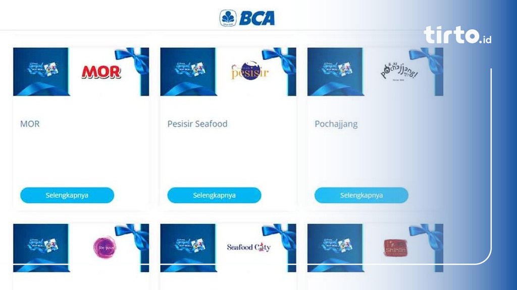 Promo HUT BCA ke-63: Telkomsel, Indosat, Smartfren, dan Tri