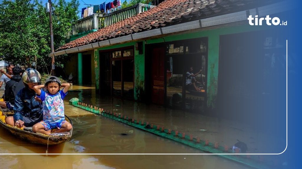 Ribuan Rumah Terendam Banjir di Kabupaten Bandung