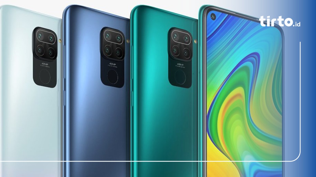 Redmi Note 9 Meluncur dengan Layar Dot Display dan Kamera 48MP