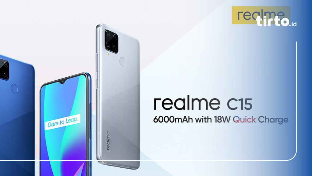 Spesifikasi Realme C15: Ponsel dengan Mega Battery & Quick Charge