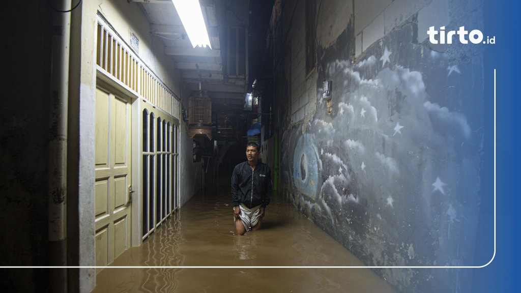 13 RT di Pejaten Timur Masih Banjir, Ketinggian Air Capai 2 Meter