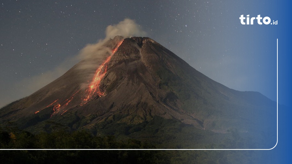 Apa Gunung Merapi Meletus Hari Ini dan Bagaimana Kondisi Merapi?