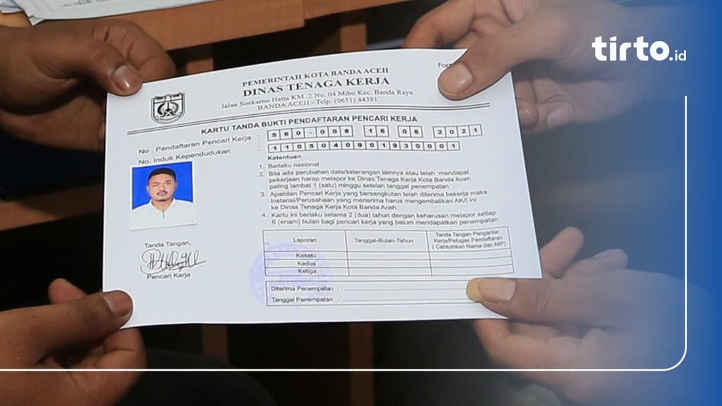 Daftar Syarat, Cara membuat Kartu Pencari Kerja Online & Offline