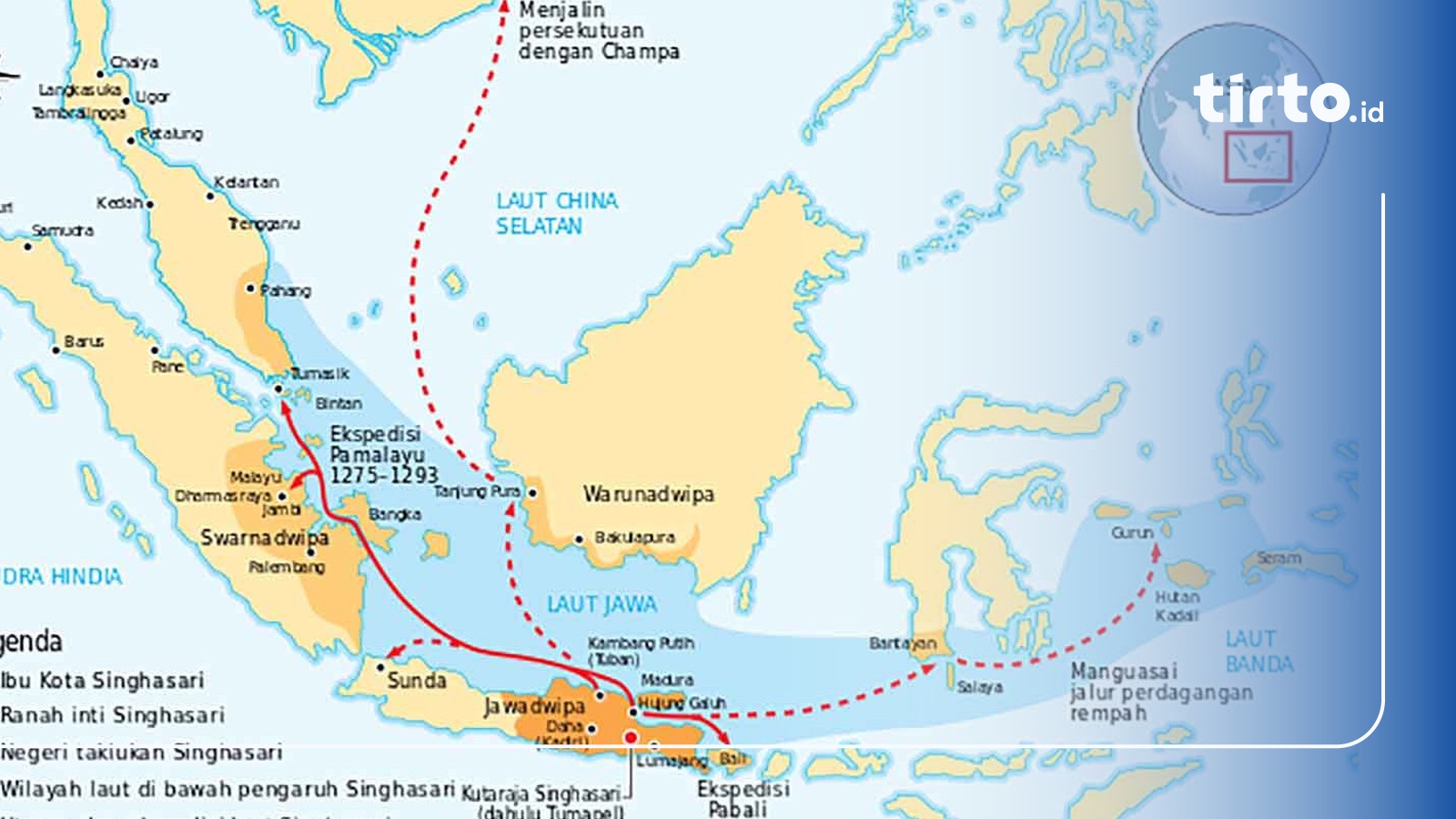 Sejarah Ekspedisi Pamalayu dan 3 Versi Tujuan Misi Raja Singasari