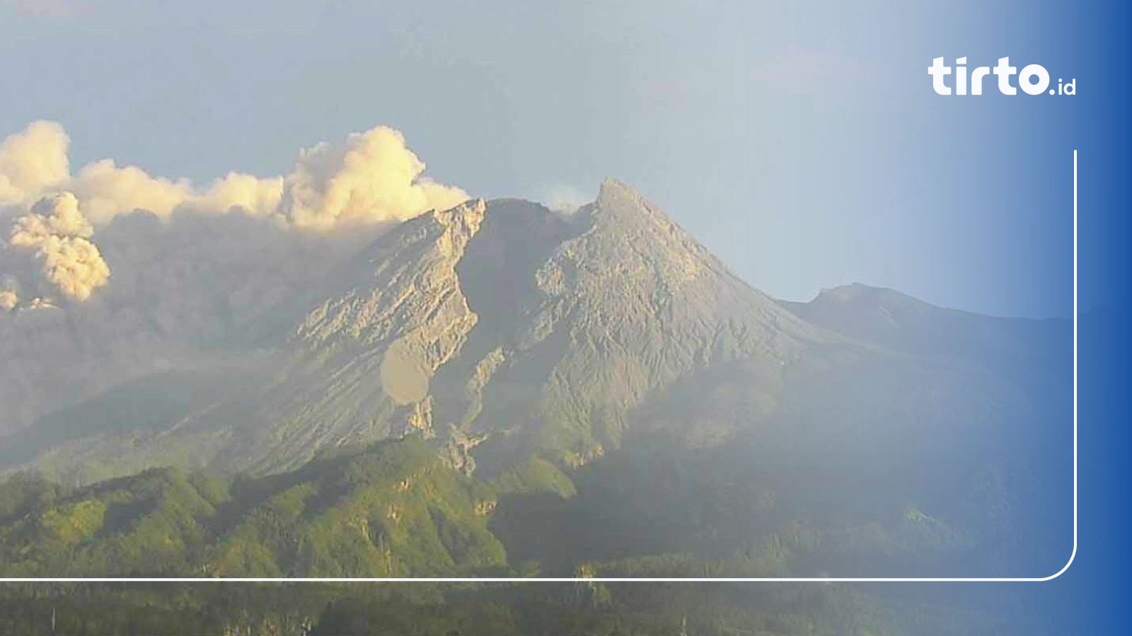 Gunung Merapi Erupsi & Daerah di Magelang yang Terdampak Hujan Abu