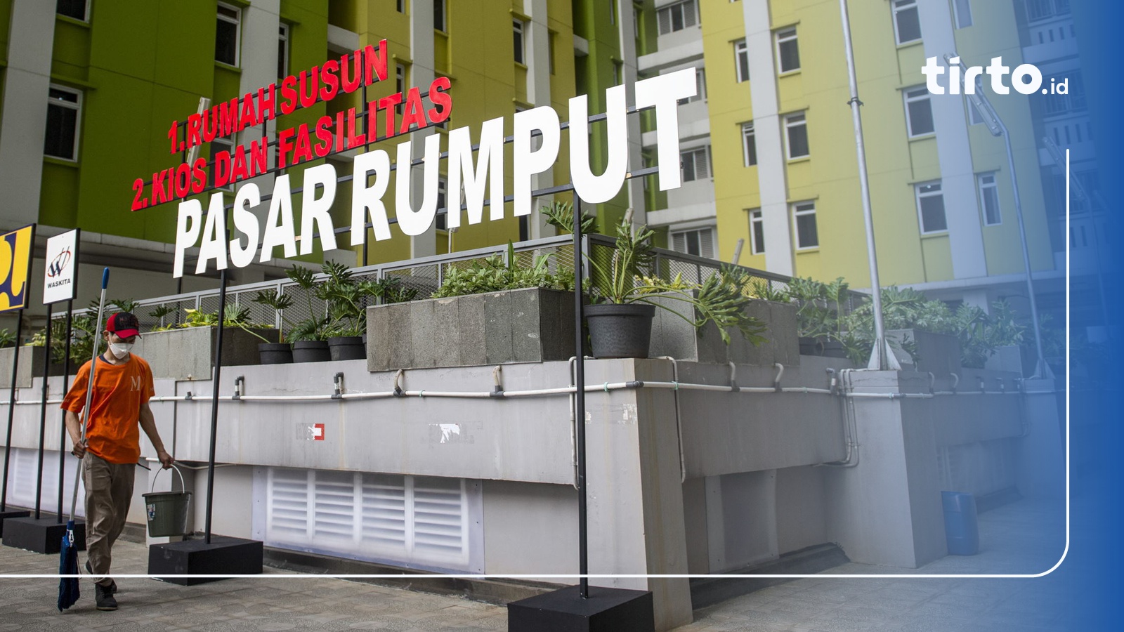 Rusun Pasar Rumput Digratiskan bagi Korban Kebakaran Manggarai