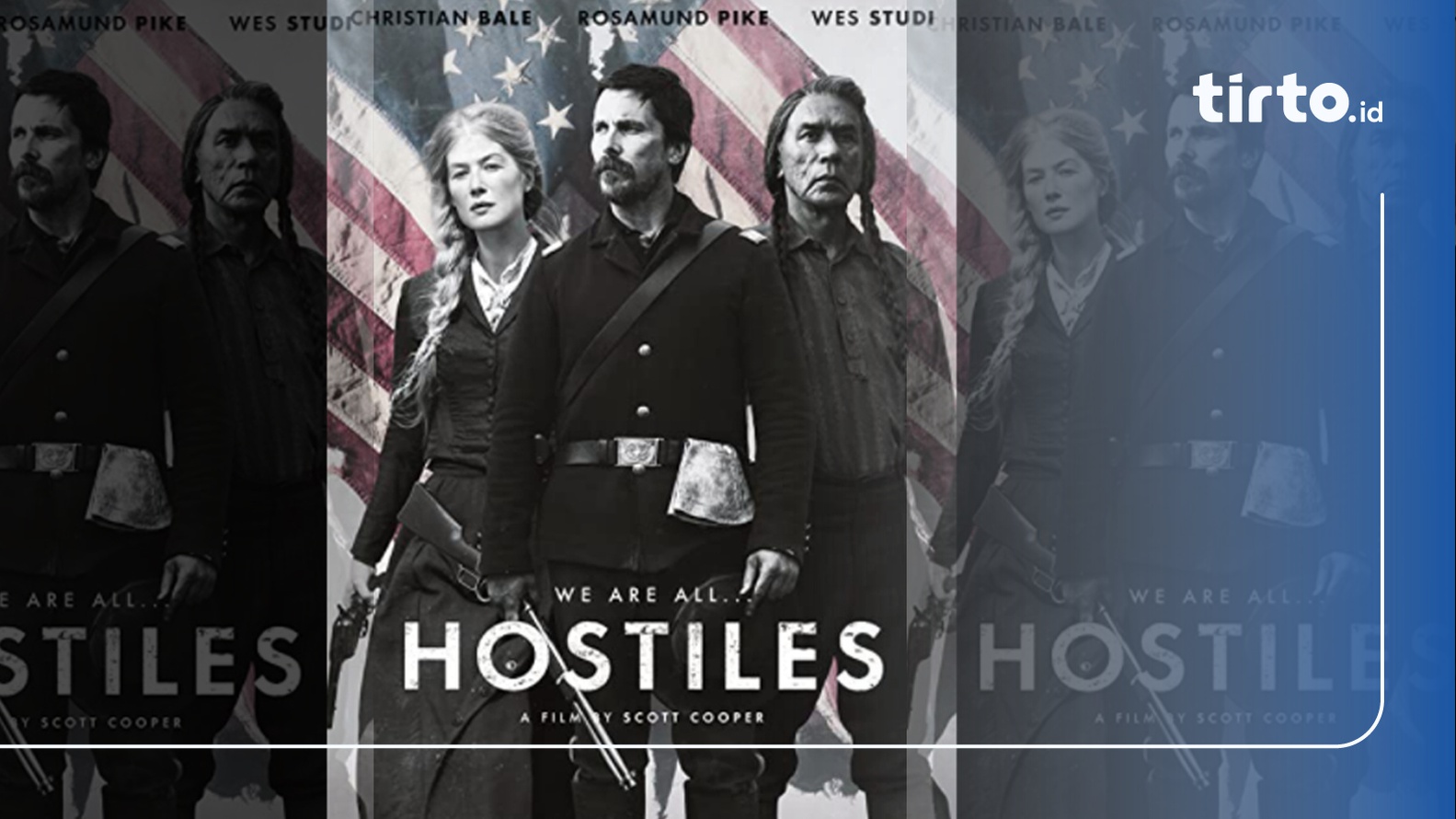 Sinopsis Film Hostiles Bioskop Trans TV, Mengawal Indian Cheyenne