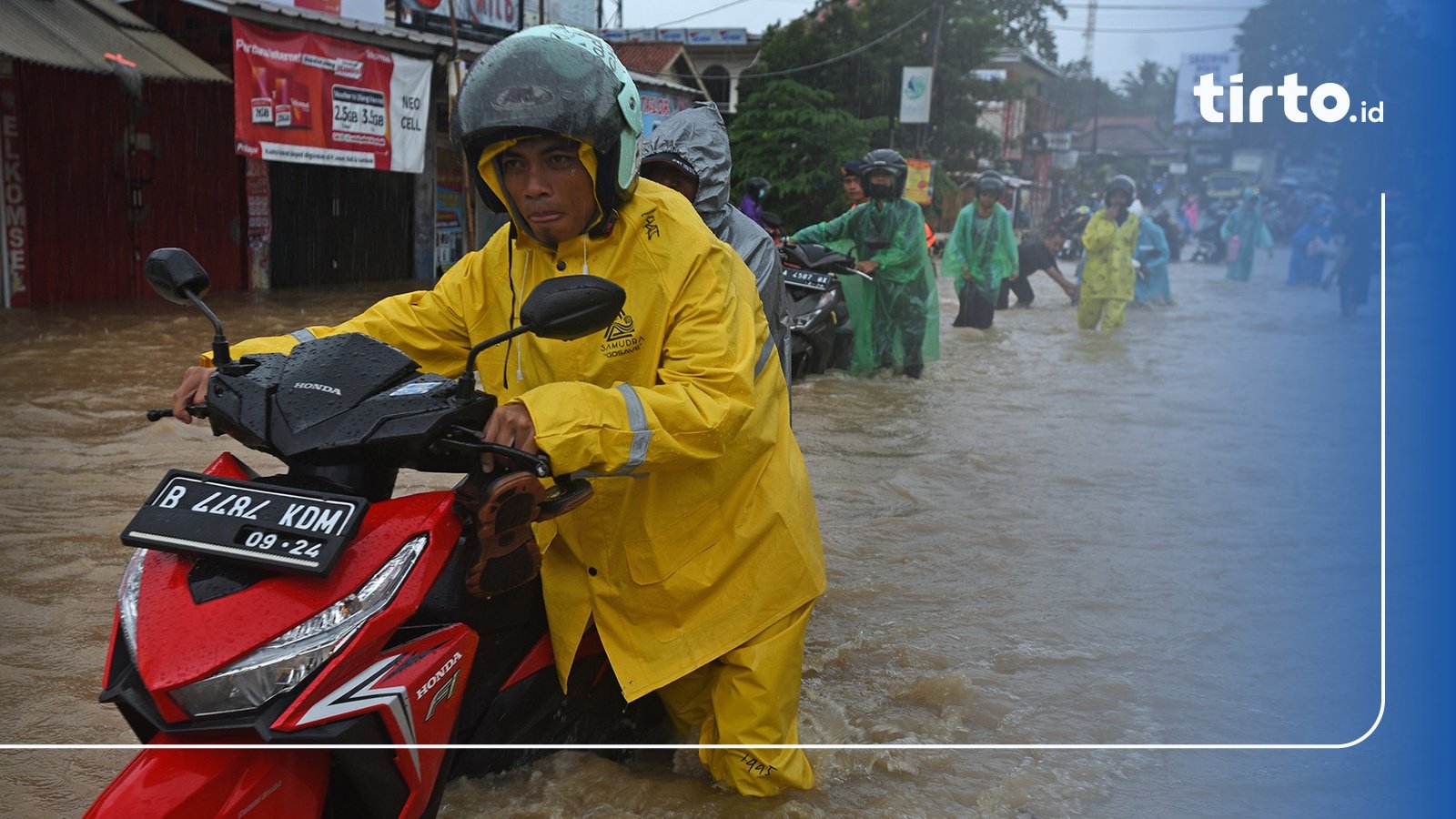 Hujan Lebat & Angin Kencang Landa Banten, BMKG: Waspada Bencana Hujan Lebat & Angin Kencang Landa Banten, BMKG: Waspada Bencana