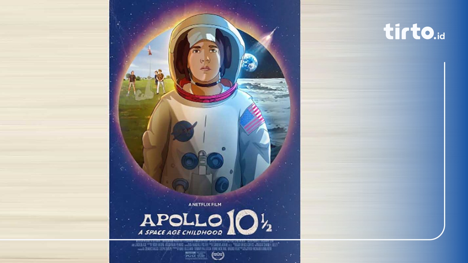 Sinopsis Apollo 10½: A Space Age Childhood yang Tayang di Netflix