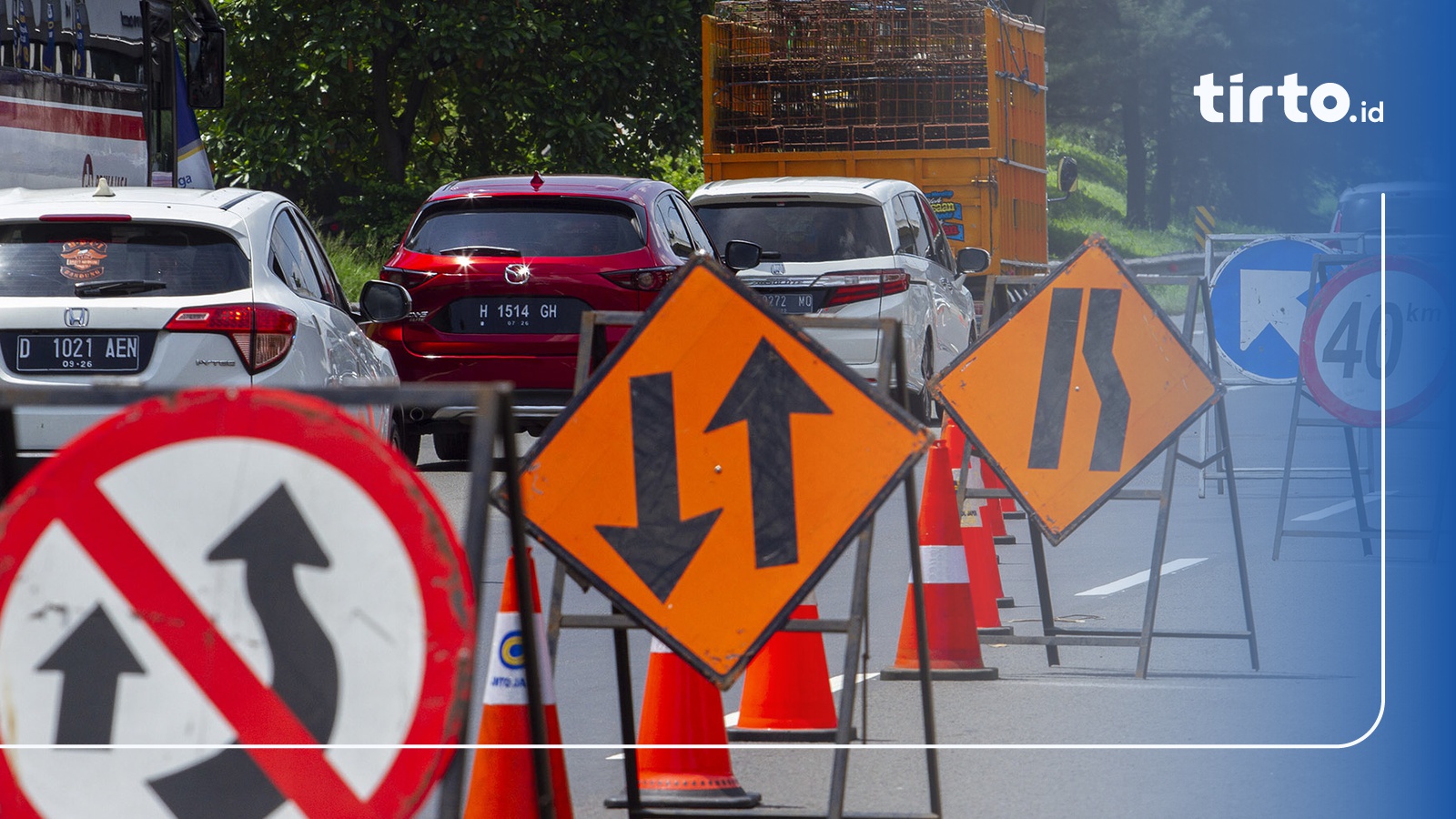 Jadwal Sistem Contraflow saat Mudik Lebaran 2024 & Lokasinya