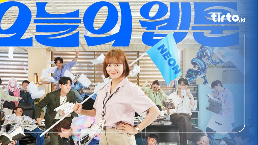 Nonton Drakor Today's Webtoon Eps 13 Sub Indo: Neon Webtoon Kacau?