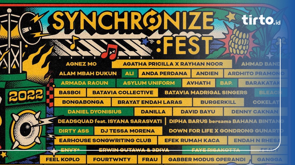 Cara Beli Tiket Synchronize Festival 2022 yang Masih Tersedia