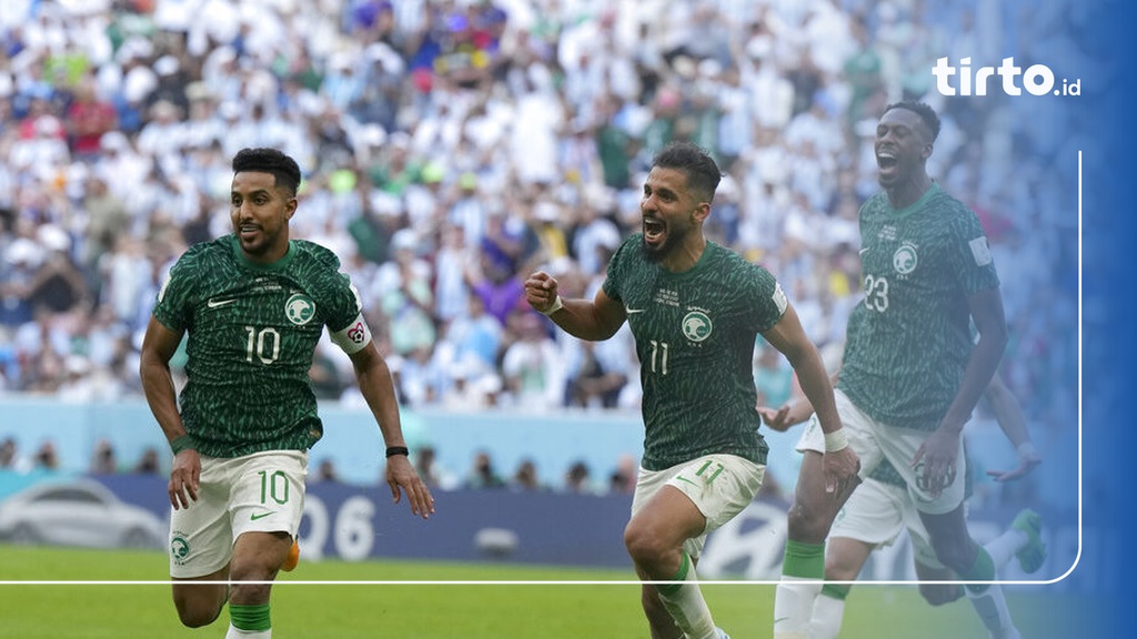 Hasil Piala Dunia 2022 Hari Ini Argentina vs Arab Skor Akhir 1-2